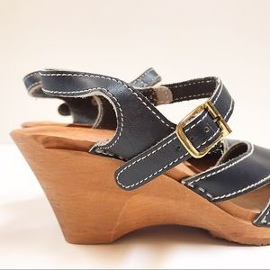 Shoes | Vintage Wooden Wedges | Poshmark